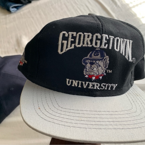 Other | Georgetown University Black And Gray Cap | Poshmark